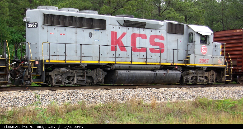 KCS 2967 at the IP paper mill spur